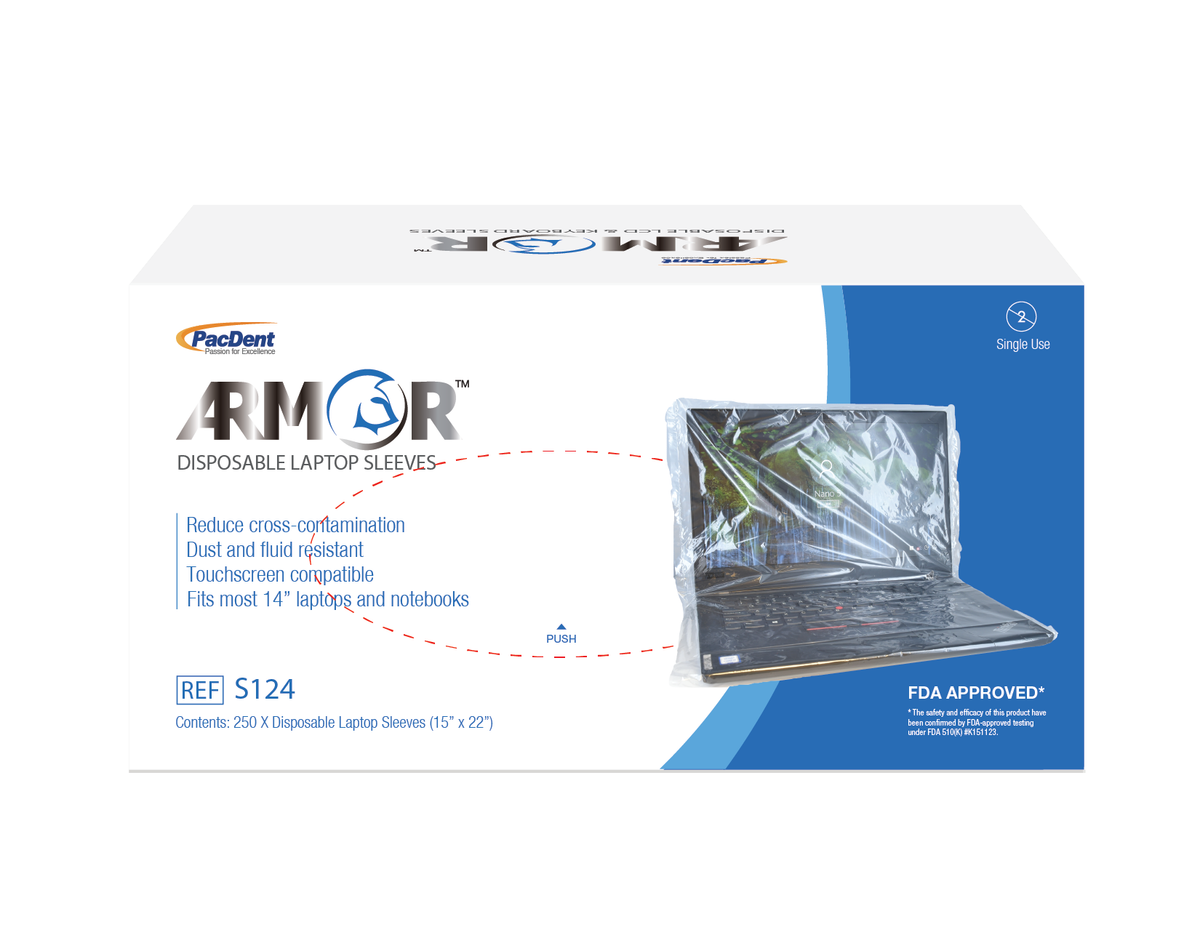 Armor™ Disposable Laptop Sleeves – PacDent